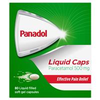 PANADOL Liquid Capsules 80s (Limit to 1 per customer) – Unichem ...