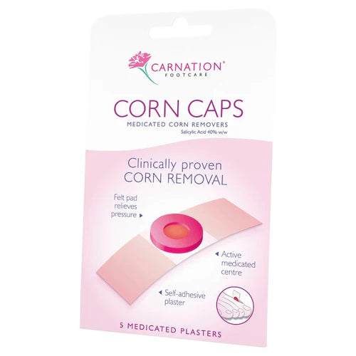 Carnation Foot Corn Plaster 5pk – Unichem Greenhithe Pharmacy