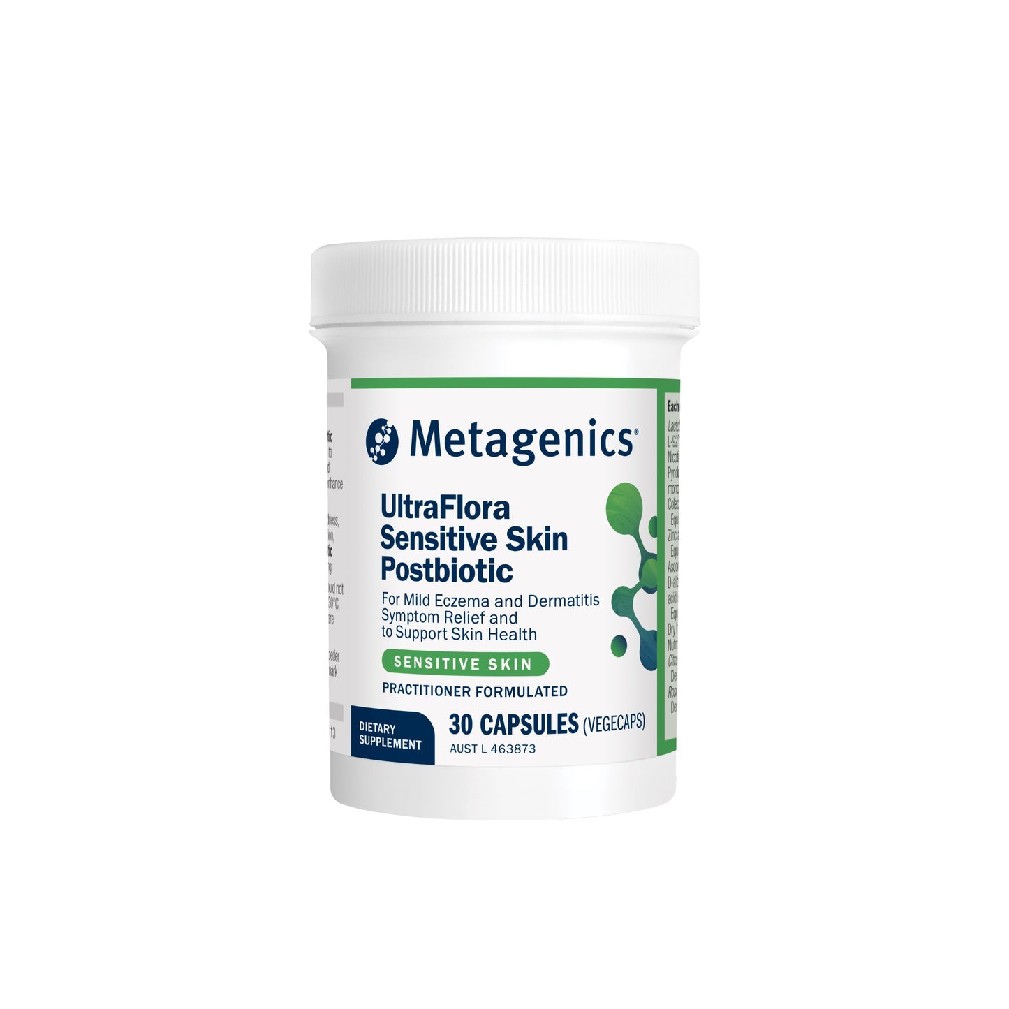 Metagenics u/f sens postbiotic 30 capsuls – Unichem Greenhithe Pharmacy
