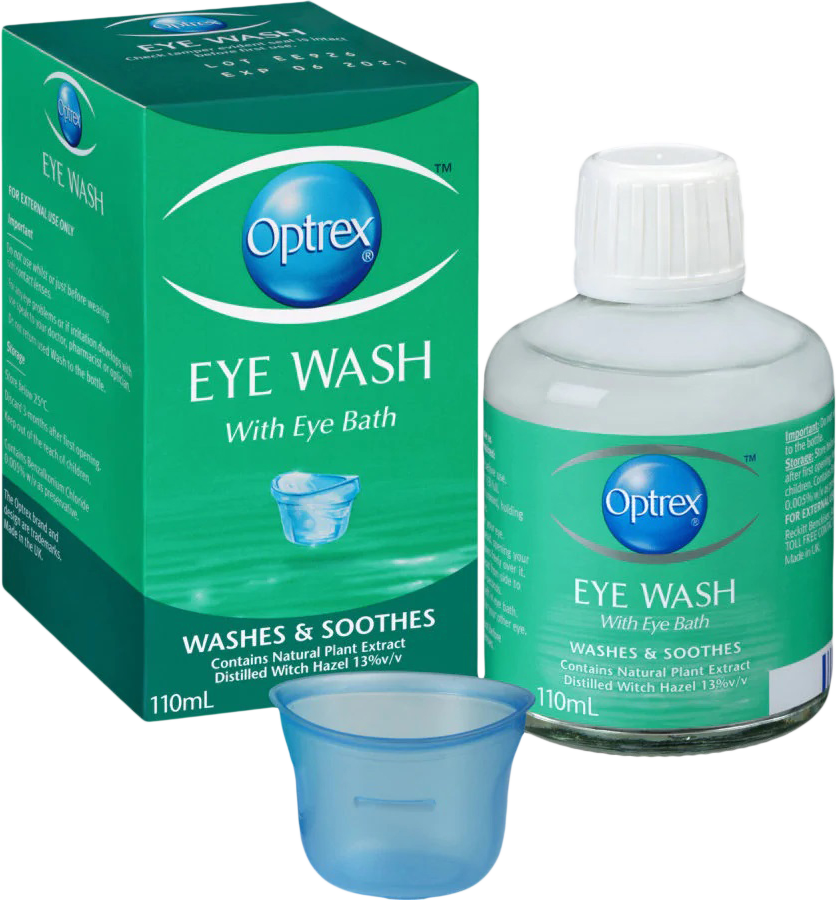 OPTREX Eye Wash with Bath 110ml – Unichem Greenhithe Pharmacy