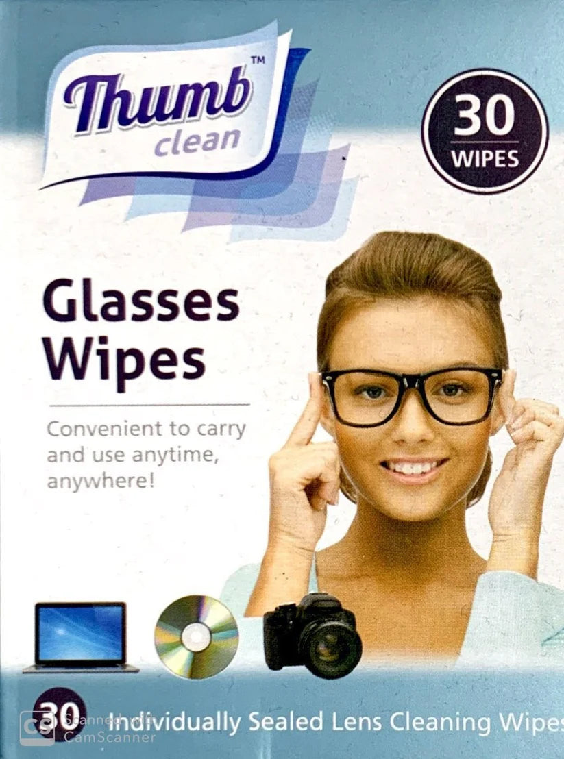 Thumb Clean Glasses Wipes – Unichem Greenhithe Pharmacy