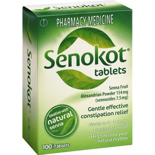 SENOKOT TABS 100s – Unichem Greenhithe Pharmacy