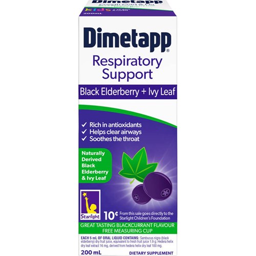 Dimetapp Respiratory Support 200ml – Unichem Greenhithe Pharmacy