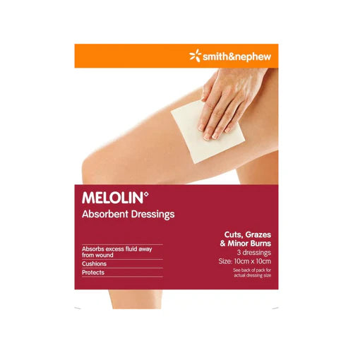 Smith & Nephew MELOLIN Absorbent Dressings 10X10 – Unichem Greenhithe ...