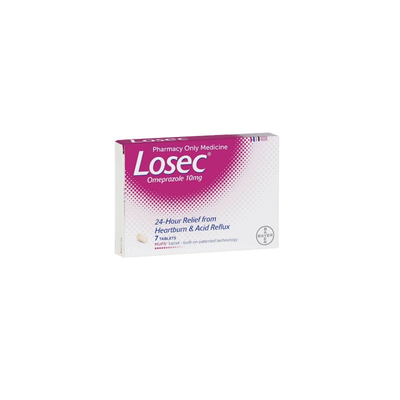 Losec 10mg 7 Tablets – Unichem Greenhithe Pharmacy