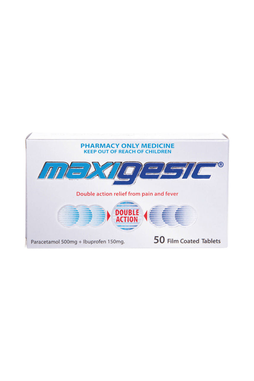 MAXIGESIC Tablets 50 Tablets – Unichem Greenhithe Pharmacy