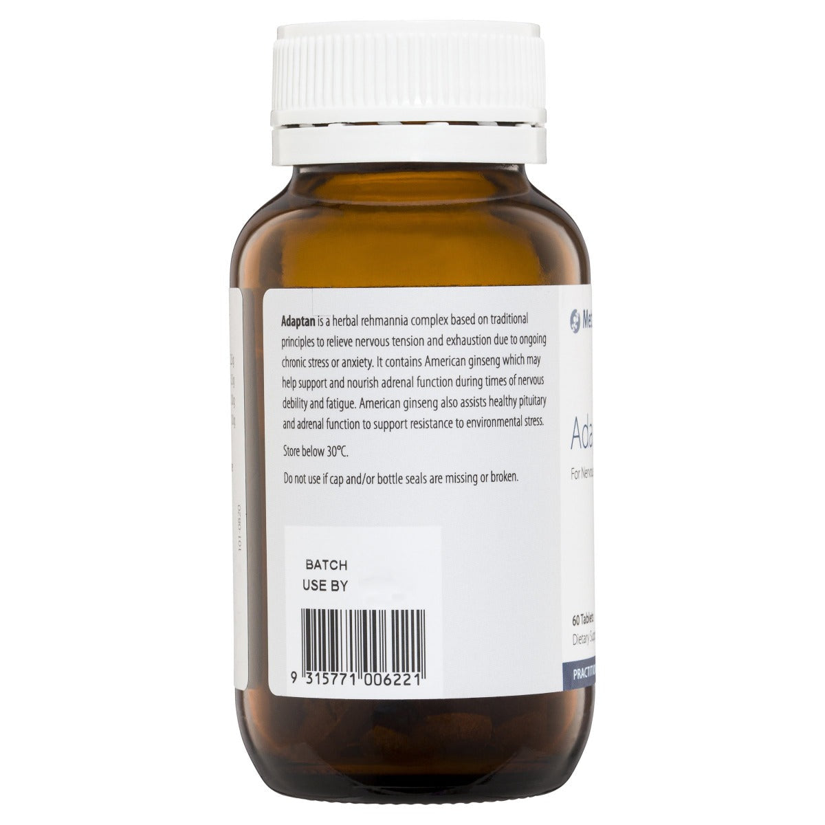 Metagenics Adaptan 60 Tablets – Unichem Greenhithe Pharmacy