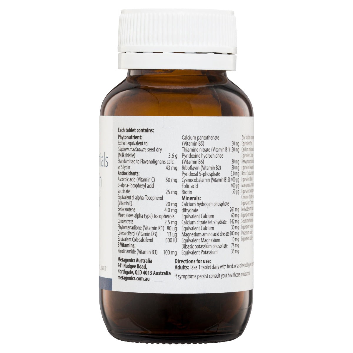 Metagenics Male Essentials 60 Tablets – Unichem Greenhithe Pharmacy