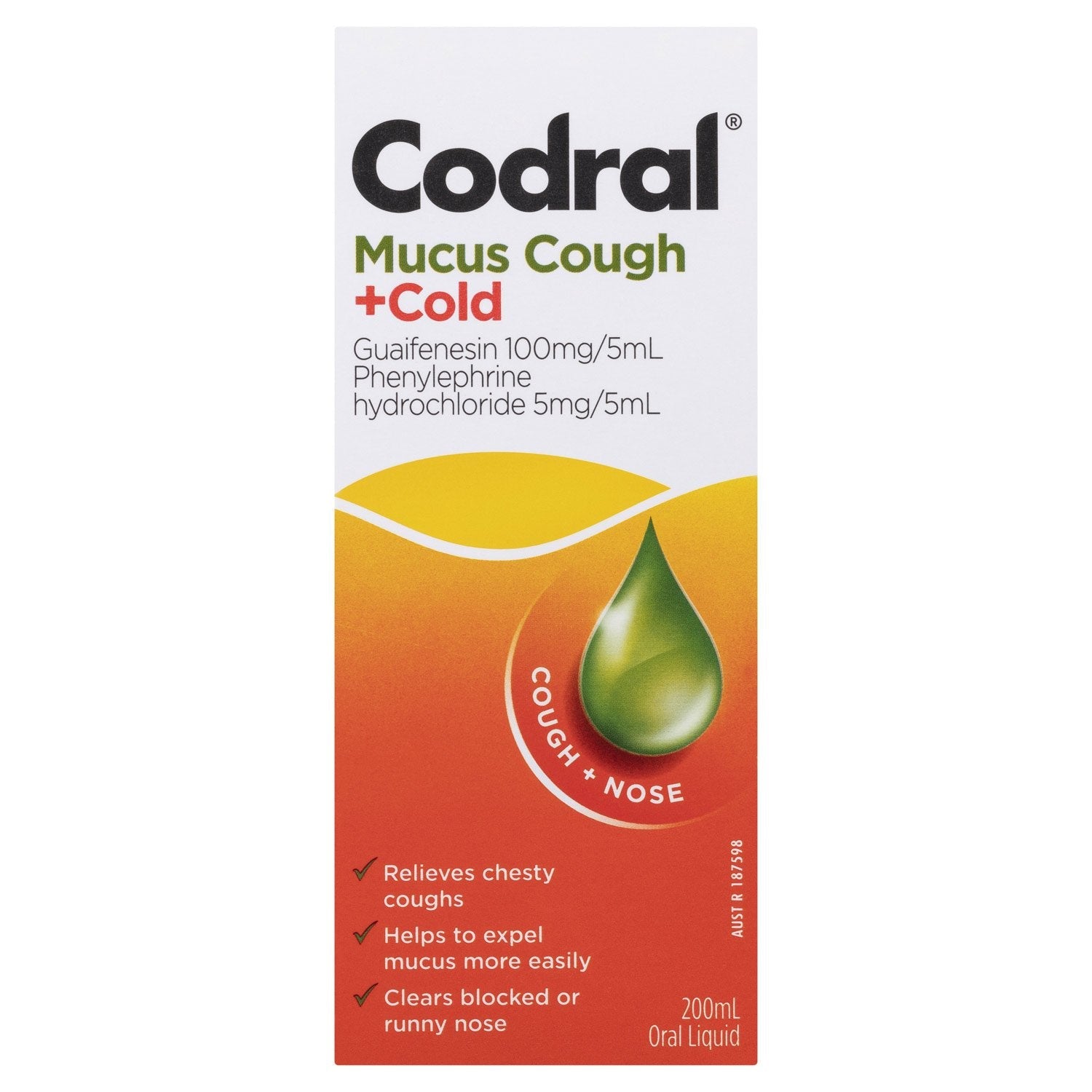 Codral Cold/Flu and Mucus Cough 16 Capsules – Unichem Greenhithe Pharmacy