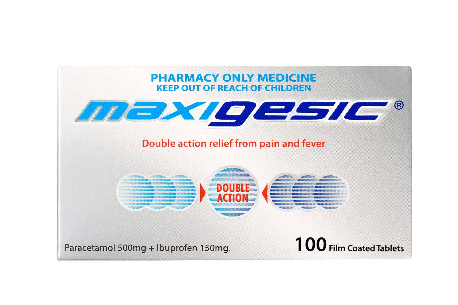 MAXIGESIC PAIN RELIEF 100 Tablets – Unichem Greenhithe Pharmacy