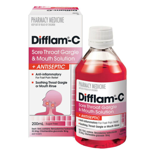 Difflam-C Solution 200ml – Unichem Greenhithe Pharmacy